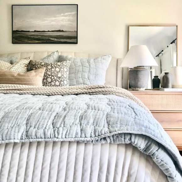 Pottery Barn Kids | Bedding | Pottery Barn Cloud Quilt Kingcal Quilt Only | Poshmark